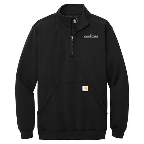 Iowa Corn Online Store: Carhartt Midweight 1/4 Zip Mock Neck Sweatshirt